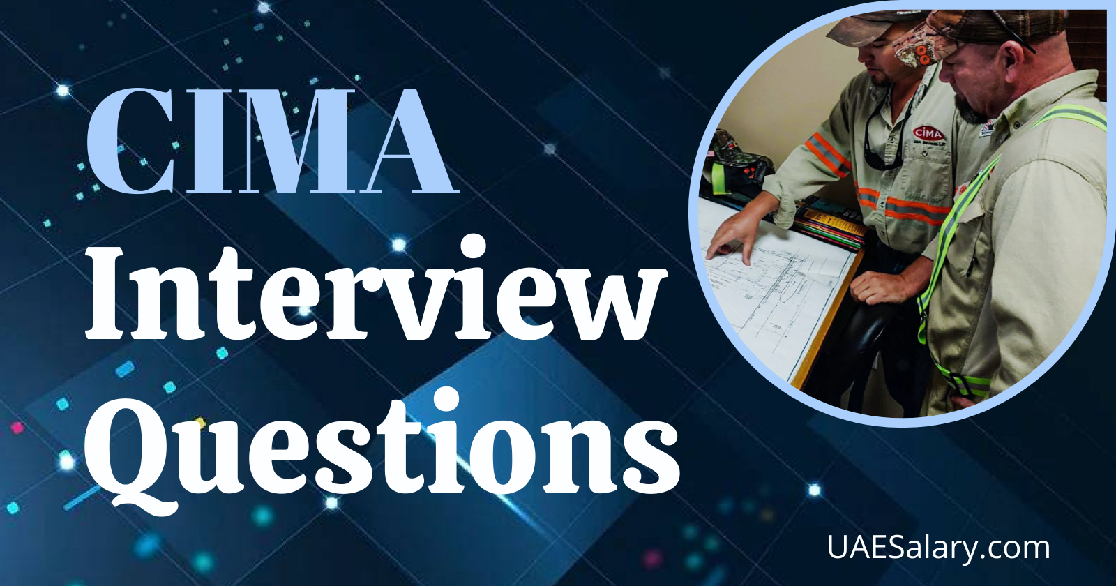 CIMA Interview Questions with Sample Answers