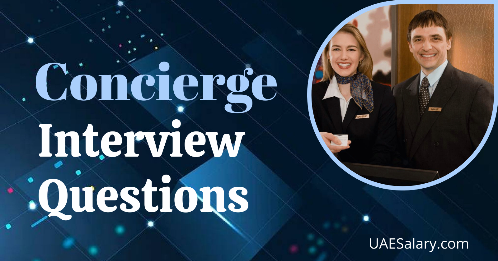 Concierge Interview Questions with Sample Answers