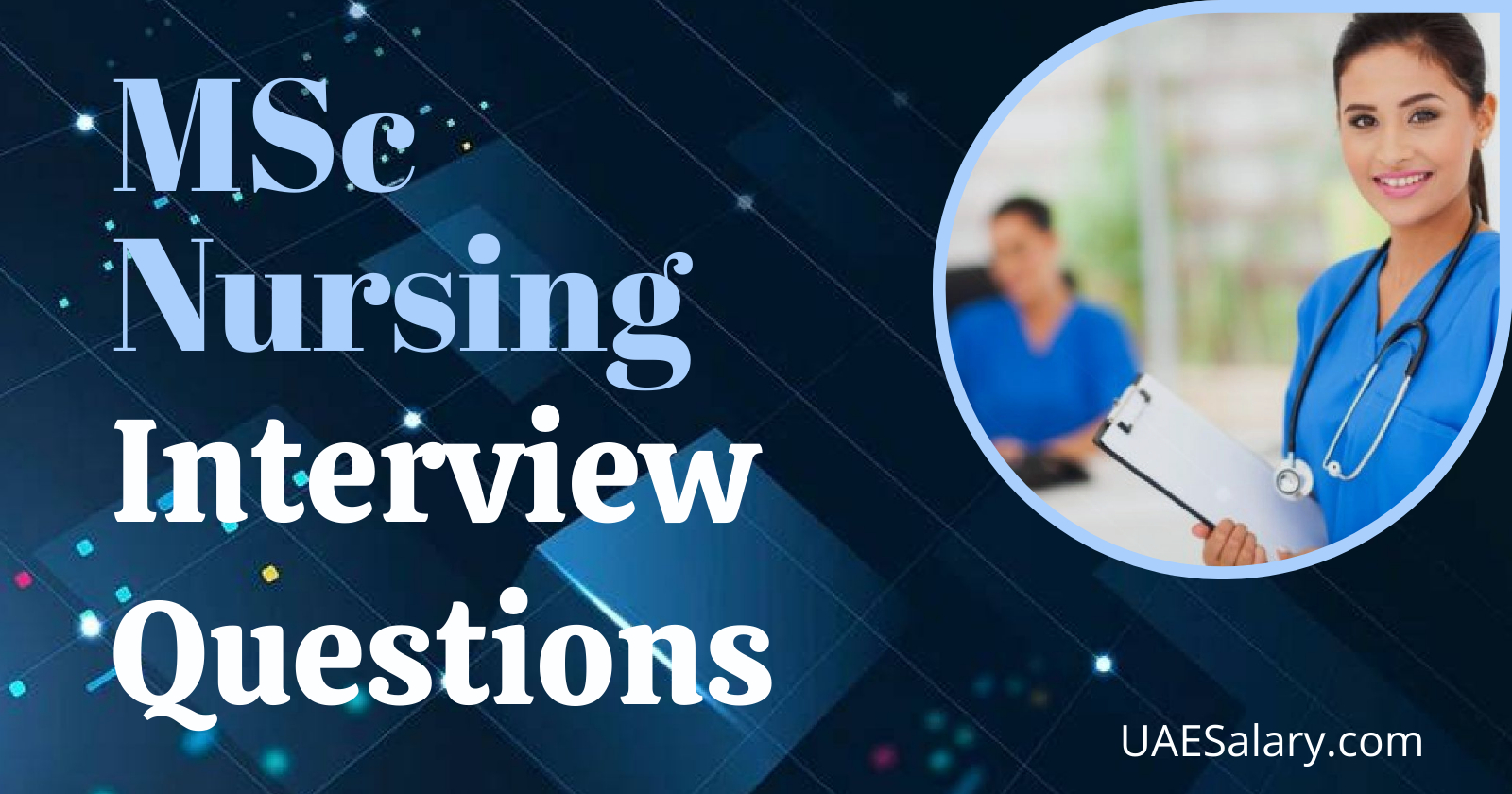 MSc Nursing Interview Questions with Sample Answers