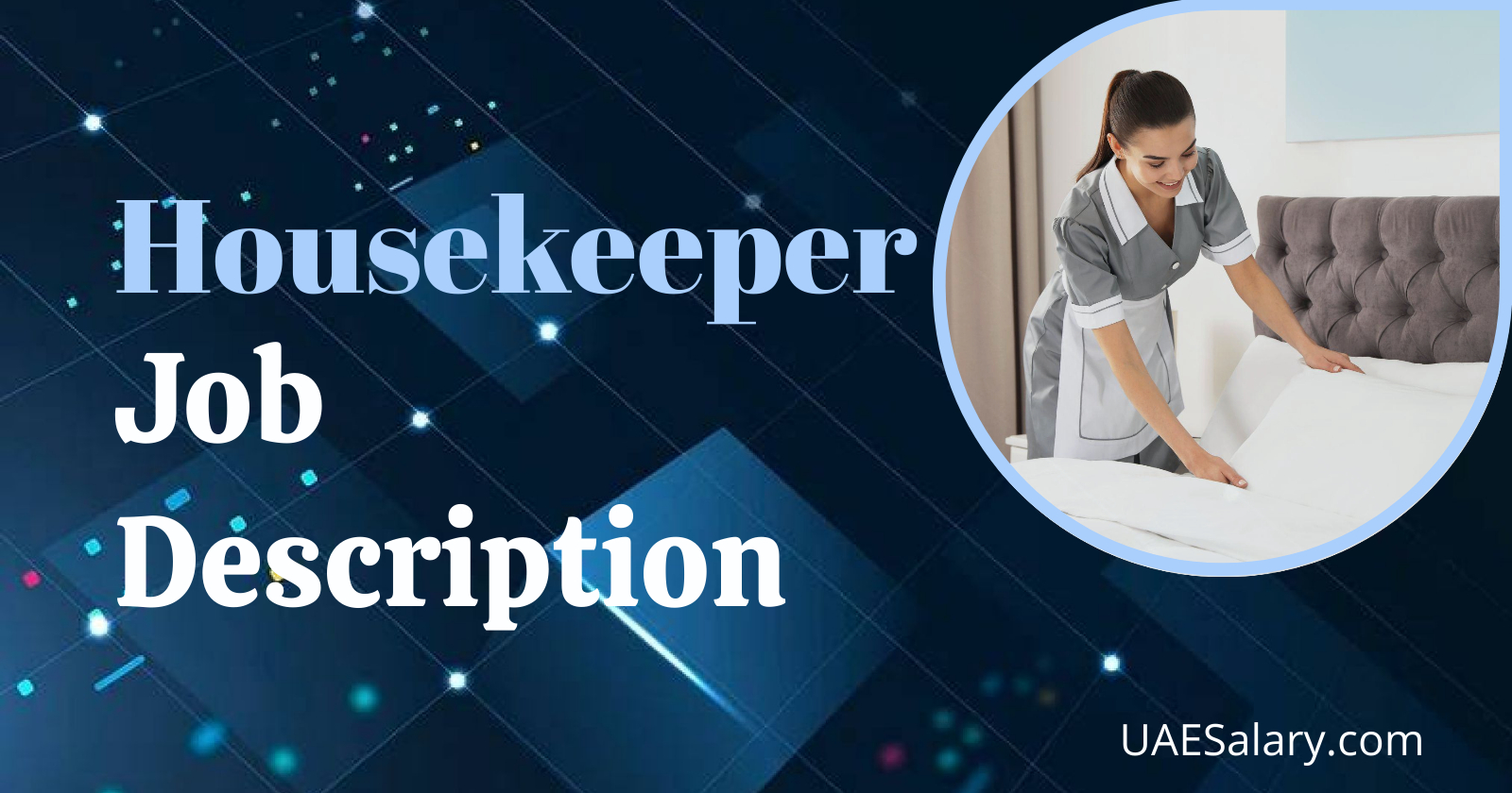 Housekeeper Job Description + TEMPLATE for 2026