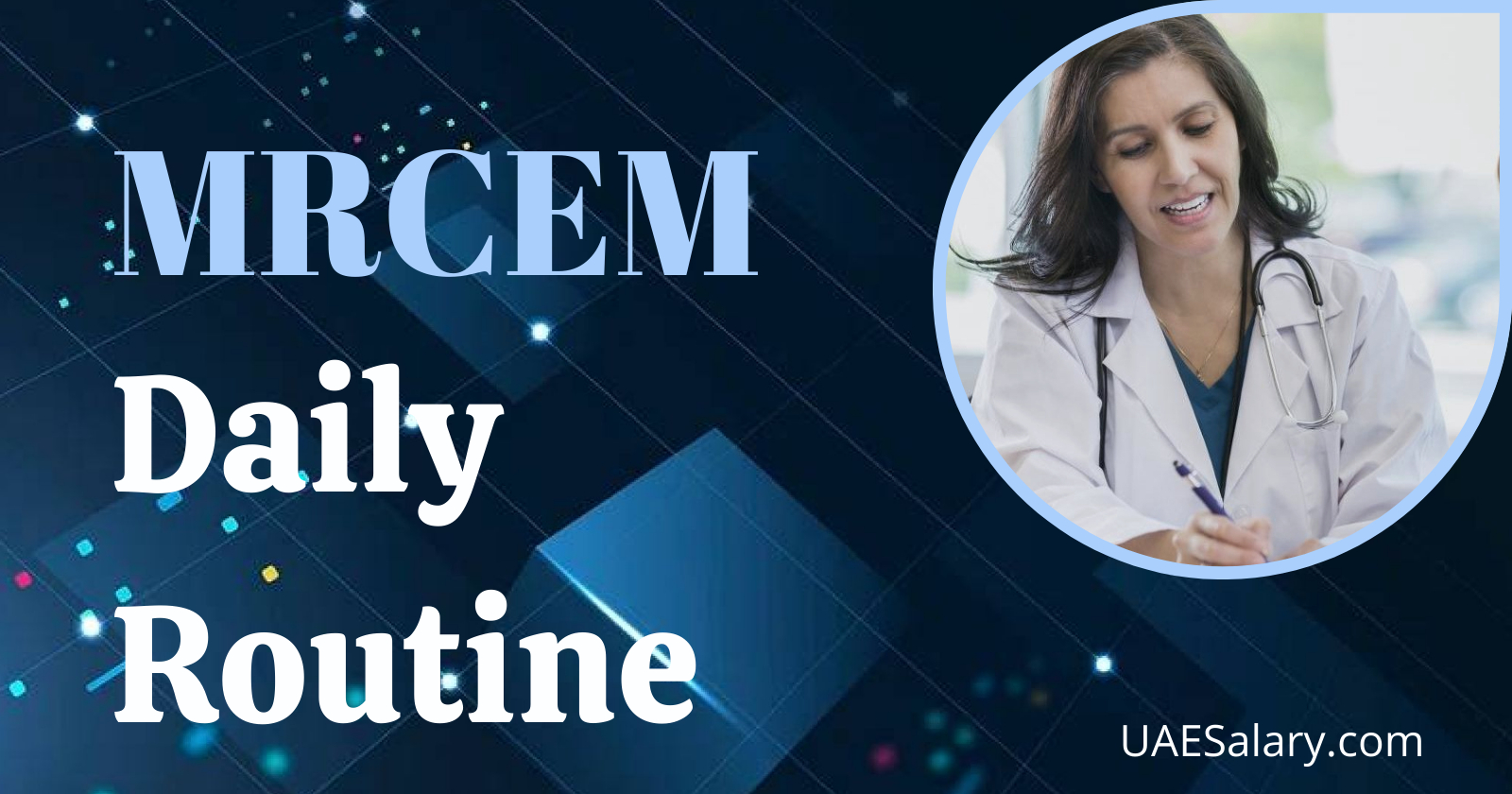 A Day in the Life of a MRCEM: Inside Look